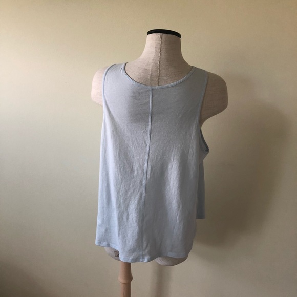 GAP | Tops | Gap Light Blue Swing Tank Top | Poshmark